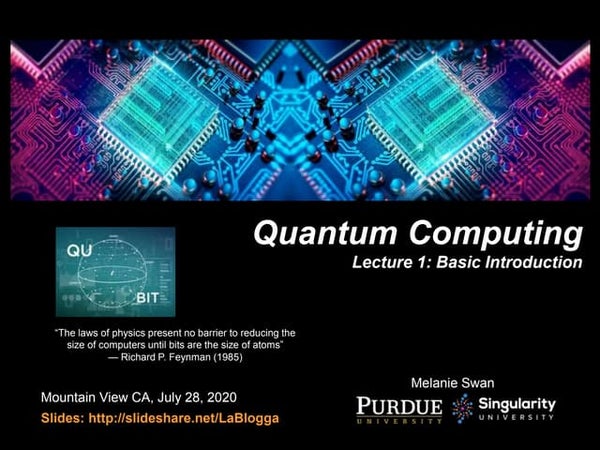 An Introduction To Quantum Computing