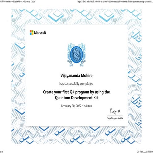 Quantum Development Kit project | PPT