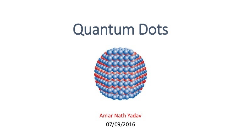 Quantum Dots and their Application