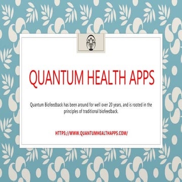 Quantum health apps | PPTX