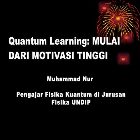 Quantum learning 01 | PPT
