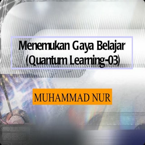 Quantum learning 03 | PPT