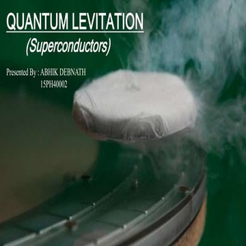 Quantum levitation | PPT