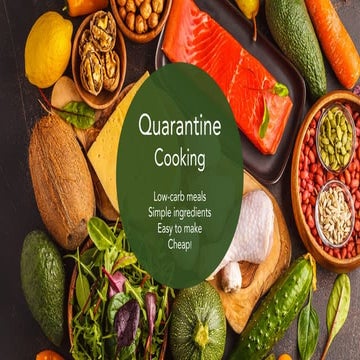 Quarantine Cooking | PDF