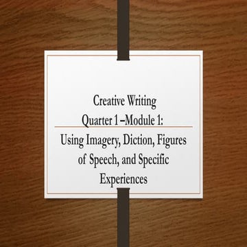 Creative Writing Quarter 1 –Module 2.pptx