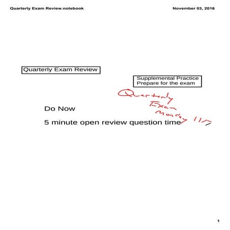 Quarter 1 exam review | PDF | Educational Assessment | Education