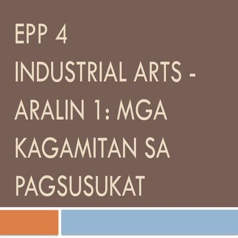 Q4_LE_EPP 4_Lesson 4_Week 4.pdf EPP modules | PDF