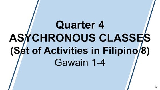 Filipino 8 Modyul 2 quarter 4 aaaaaaaaaa | PPT Filipino 8 Modyul 2 quarter 4 aaaaaaaaaa | PPT