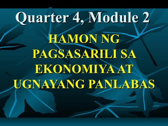 aral pan 7-Q2 Module 1.pptx