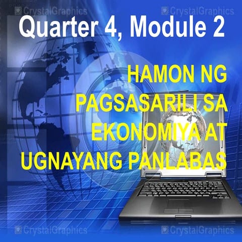 AP7 Q3 Week 4 - Mga Hamong Pang-ekonomiya at Mga Hamong Pangkultura at Lipunan.pptx