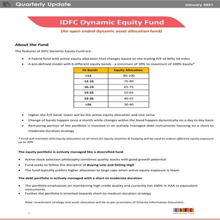 Edelweiss Focused Equity Fund | PDF