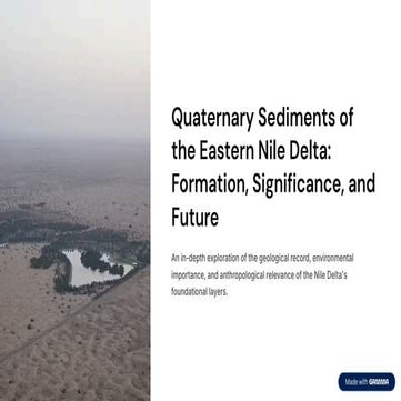 Nile Delta of Egypt | PPTX