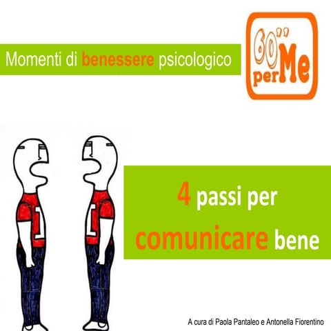 Quattro passi per comunicare bene | PPT