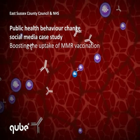 Social media case study: boosting the uptake of MMR vaccination | PPT