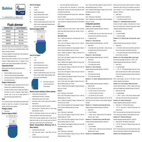 Qubino Flush Dimmer Z Wave Plus Zmnhdd1 Manual Ppt 