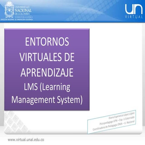 Sistema de Gestión Aprendizaje- LMS | PPTX