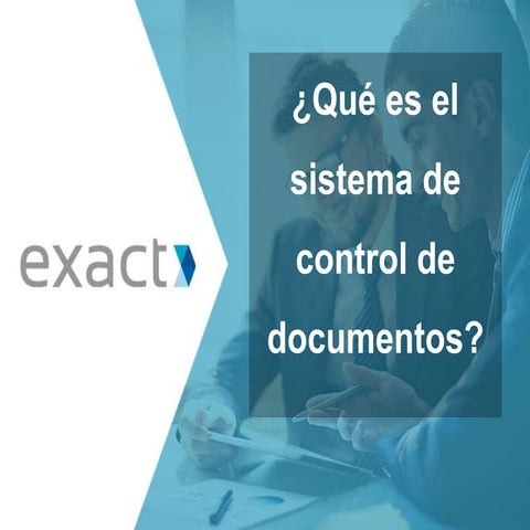 ¿Qué es el sistema de control de documentos? | PDF
