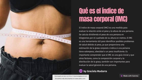 Calculo de indice de corporal | PPT