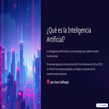 IA en la empresa. La inteligencia artificial potencia la tarea diaria | PPTX