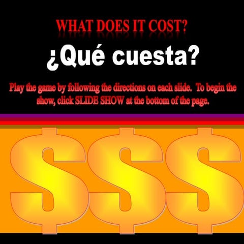 Cuanto Cuesta | PPT