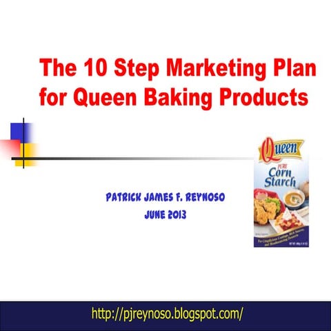 Queen 10 step marketing plan | PPTX
