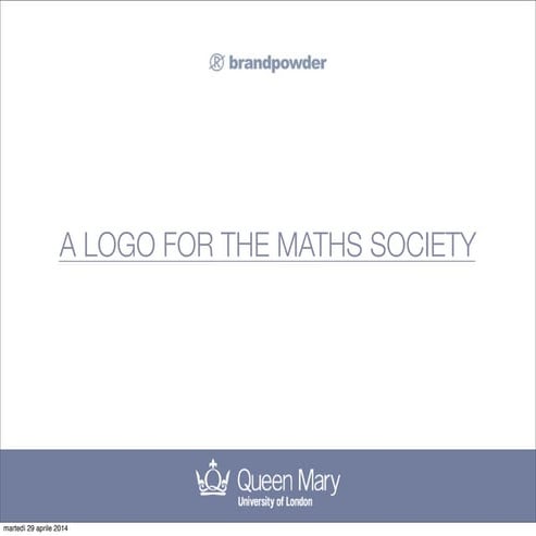 Logotype for the Queen Mary Mathematical Society | PDF | Physics | Science