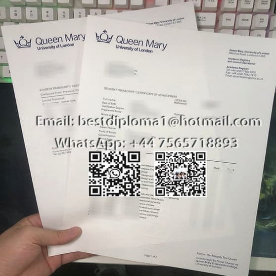 How can I purchase QMUL Transcript, Queen Mary University of London Transcript | PDF