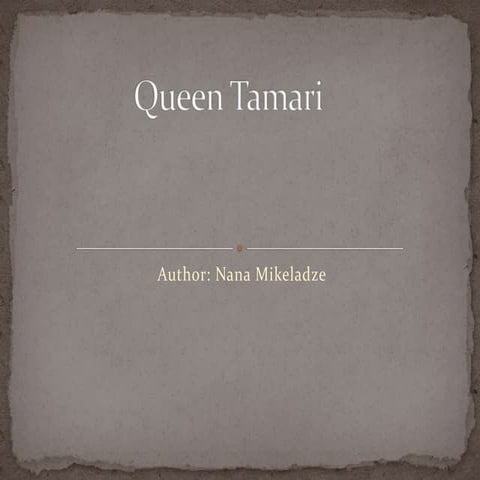 Queen tamari | PPT