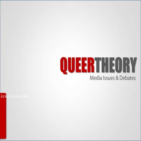 Queer theory | PPTX