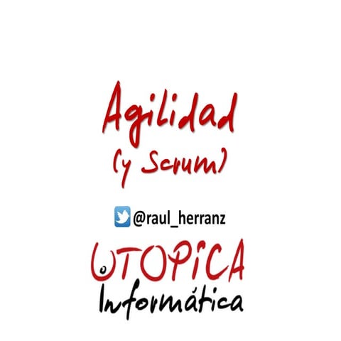 Agilidad (y Scrum) | PDF