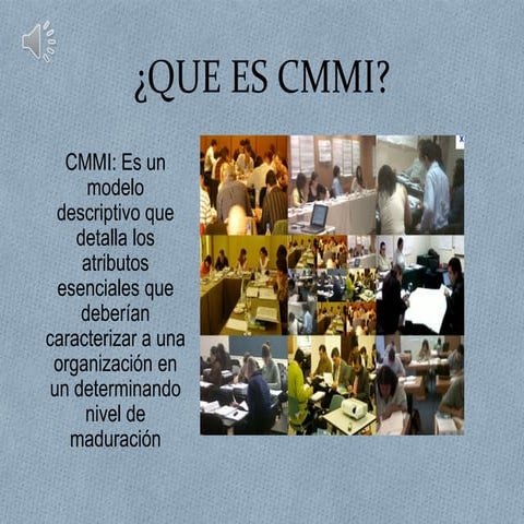 Modelo de madurez cmmi | PPTX