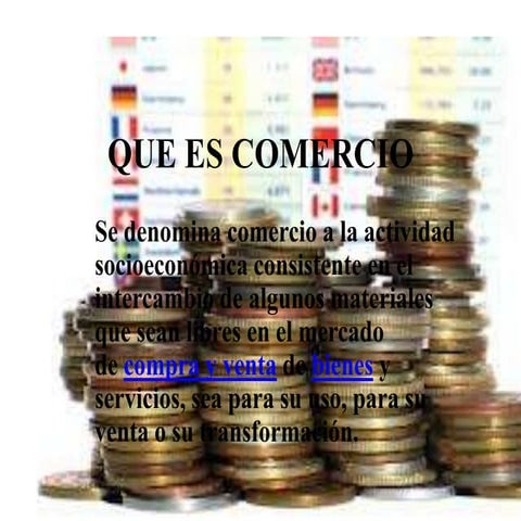 Que es comercio | PPTX
