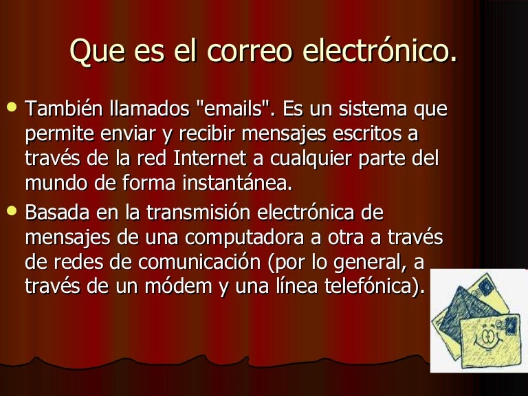Que Es El Correo ElectróNico