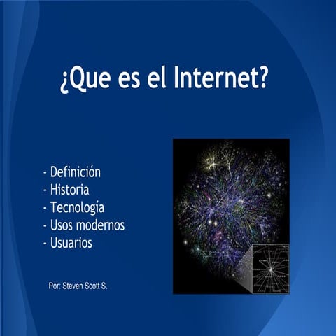 ¿Que es el internet? | PDF