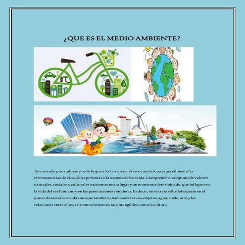 MEDIO AMBIENTE | PPTX