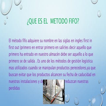 Que es el metodo fifo (1) | PPTX