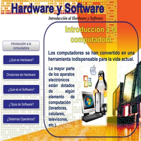 Mapa conceptual de el hardware y software | PDF
