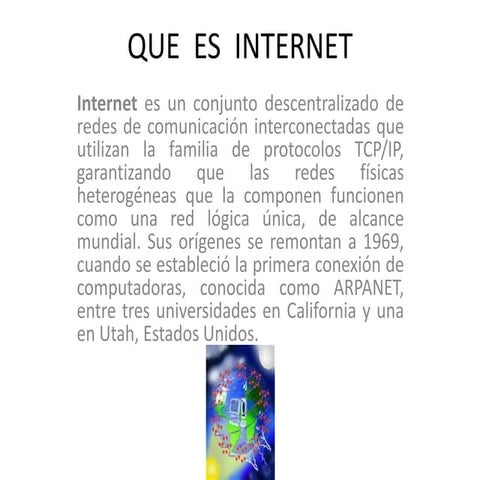 El internet | PPTX