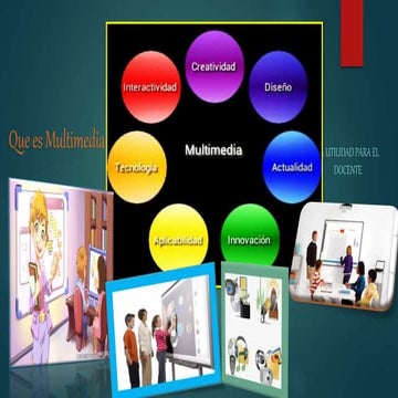Comentario sobre que es multimedia y la utilidad | PPTX