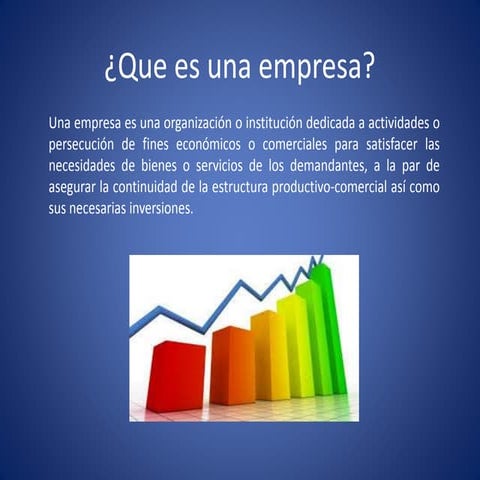 Mapa Conceptual "La empresa y su clasificación"