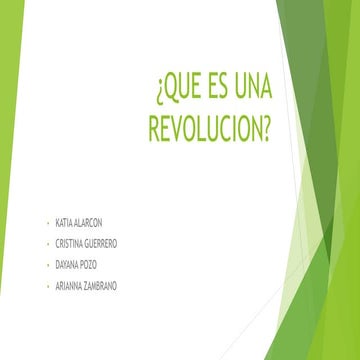 Que es una revolucion | PPTX
