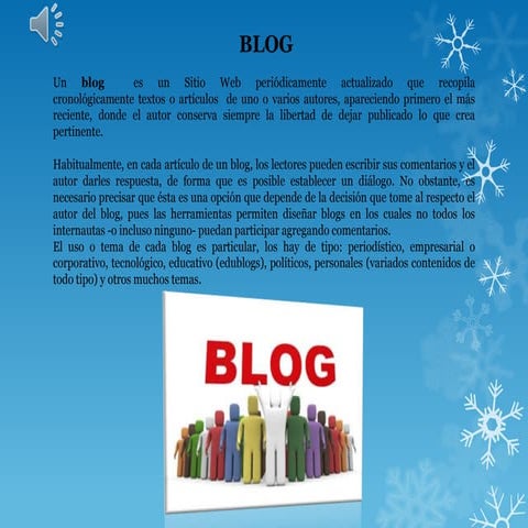 Que es un blog | DOCX