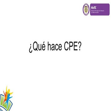 CPE | PPTX