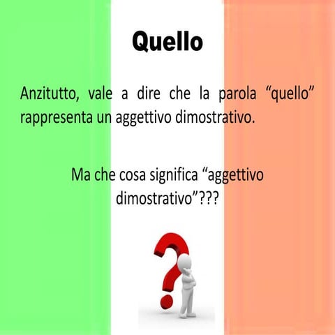 Quello e bello.ppt3
