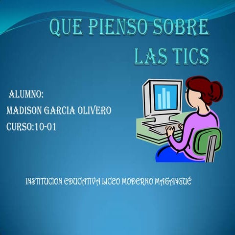 Que pienso sobre las tics | PPT