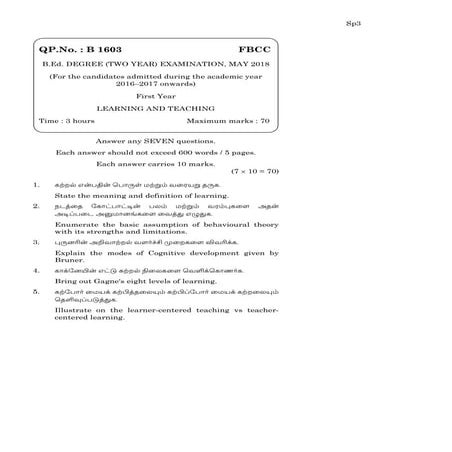 Ques b1603 | PDF