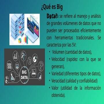 Que es el Big Data y sus orígenes y aplicaciones | PPTX