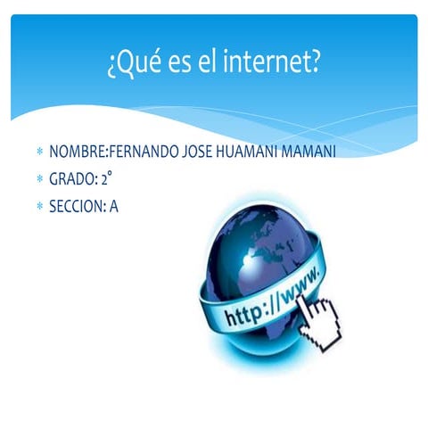 El internet | PPTX