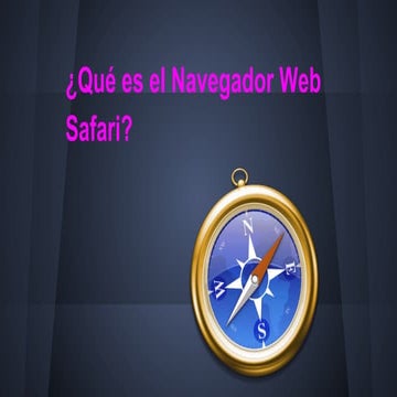 ¿Qué es el navegador web safari | PDF