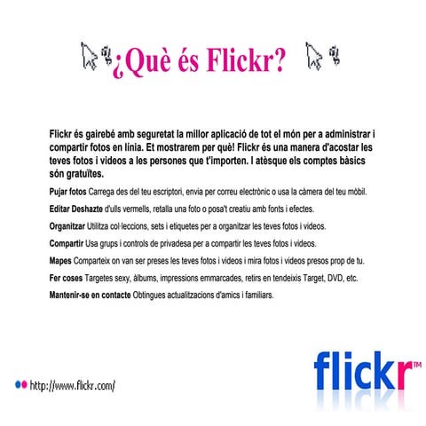 Qué Es Flickr? | PPT